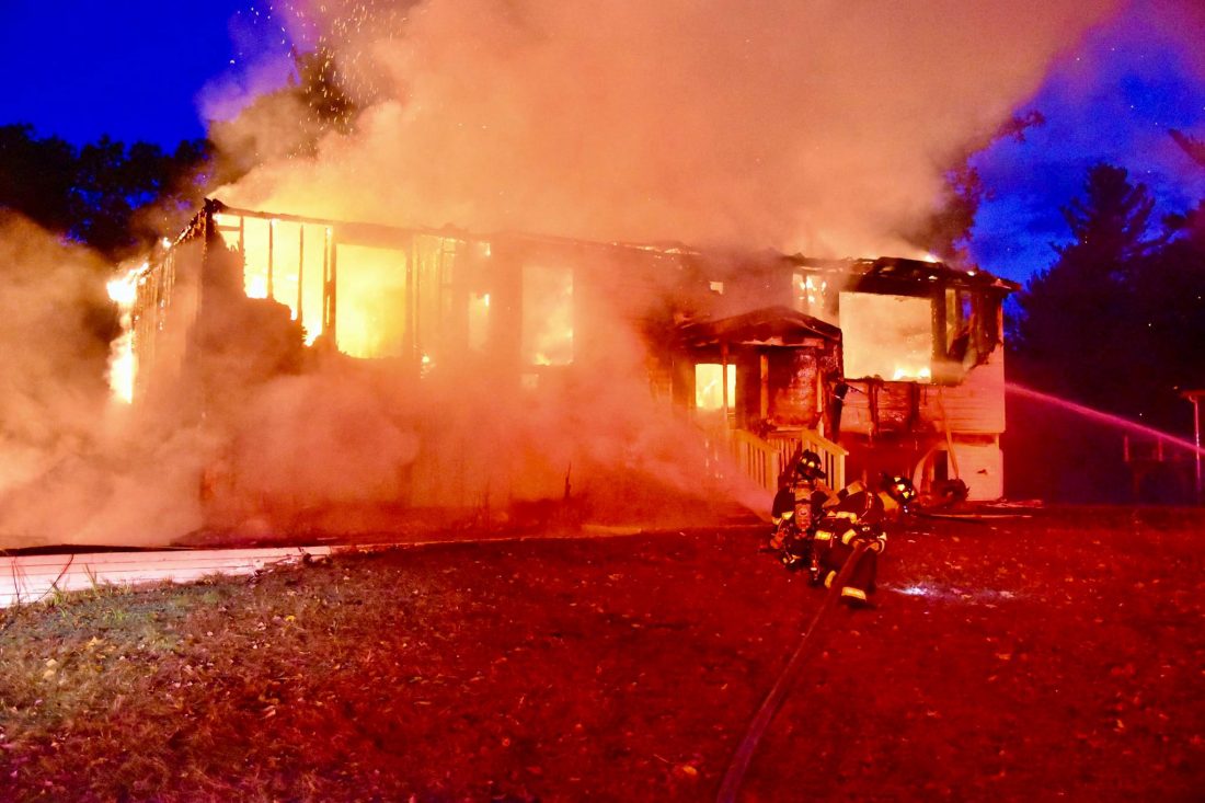 Two fires 12 hours apart level Boyd Road home in Hudson; officials mum ...